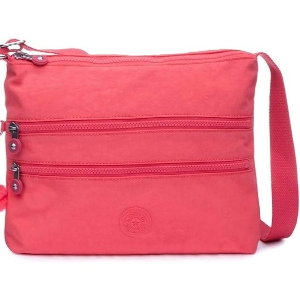 Kipling Women’s Alvar Crossbody Bag, Durable Messenge… - Gem